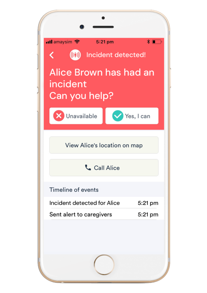 Fall Detection App - Fall Alarm For Elderly Vulnerable People